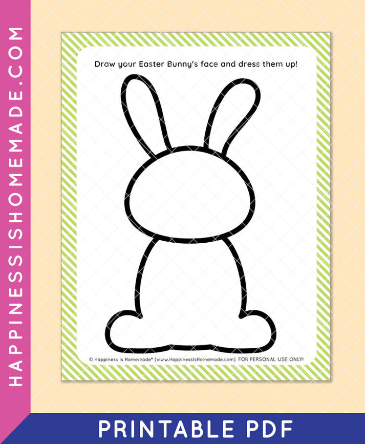 Easter Bunny Dress Up – Happiness is Homemade