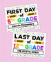 First Day-Last Day of School Editable Signs – Happiness is Homemade