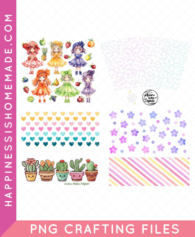 UV DTF Designs – Happiness is Homemade