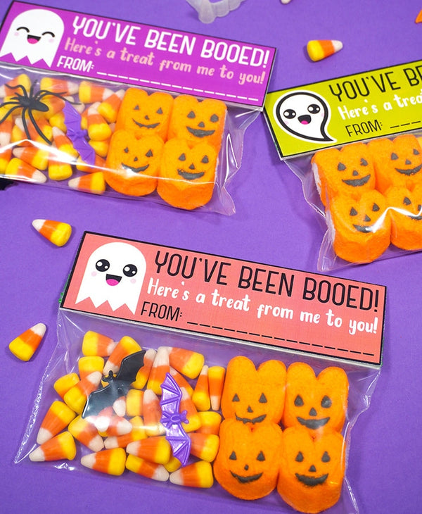 Boo Treat Bag Toppers – Happiness is Homemade