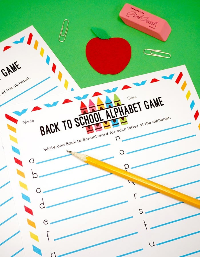 MEGA Back-to-School Games & Activities Bundle – Happiness is Homemade