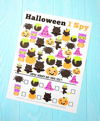 MEGA Halloween Games & Activities Bundle – Happiness is Homemade