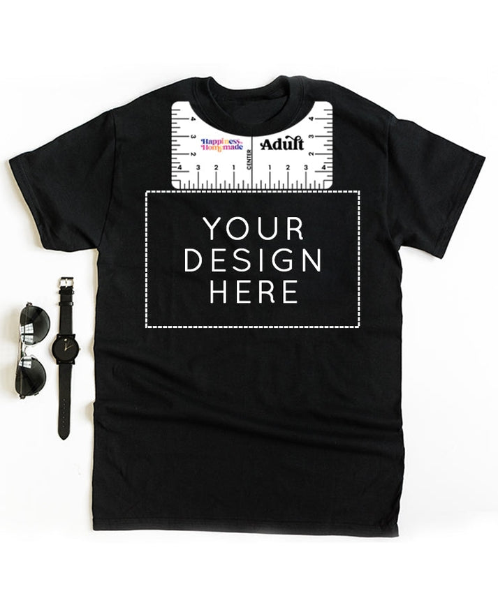 Special Bundle: T-Shirt Ruler Guides + HTV Placement Chart – Happiness ...