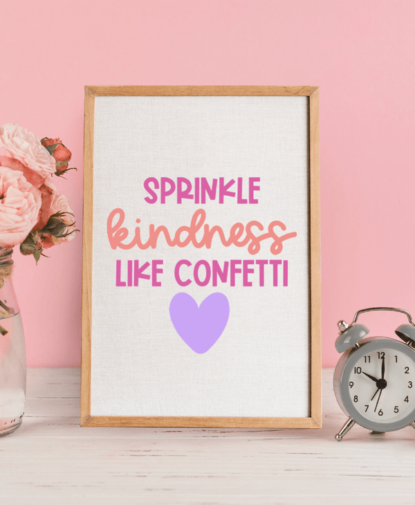 Sprinkle Kindness SVG – Happiness is Homemade